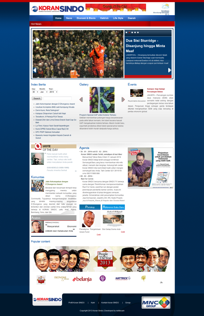 Website PT. Media Nusantara Informasi - NetDesain